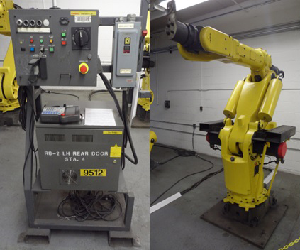 Fanuc R-J2 Robot System - Test Fixtures - Northline Industrial